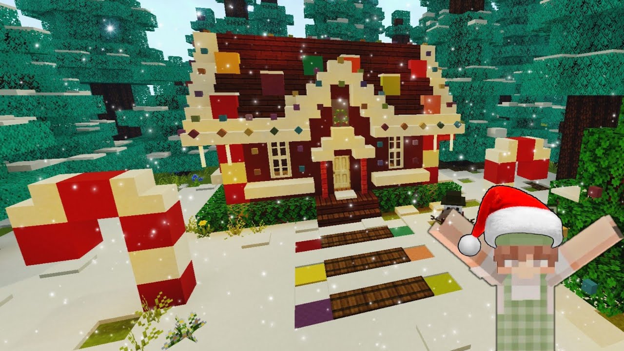 [Minecraft] Gingerbread House ️🎄 | CIT resource pack - YouTube