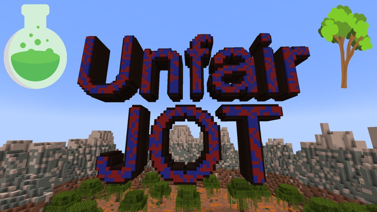 I Try to Become a Tree | Unfair Jot | Minecraft Map - YouTube
