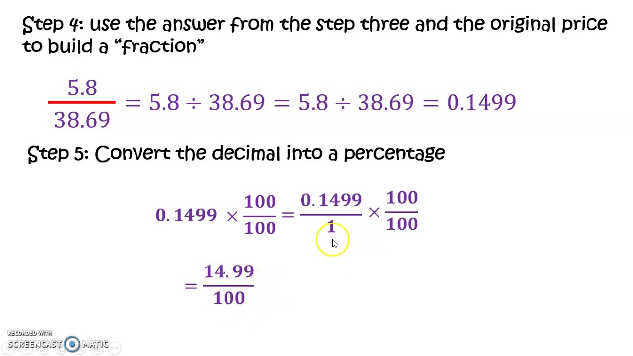 word problems percentages - YouTube