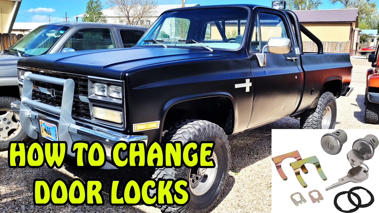 How to change DOOR LOCKS in SQUARE BODY CHEVY & GMC vehicles 1973-1991 ...