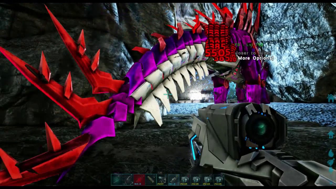 Ark oil cave raid (pc unofficial) - YouTube