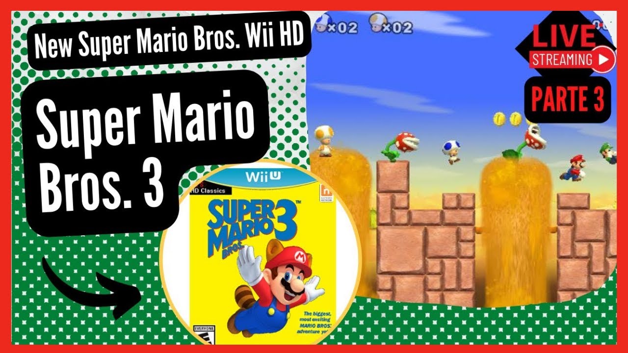 🔴Super mario bros 3 Remasterizado REMAKE 2023 - 3 Players #nintendo # ...