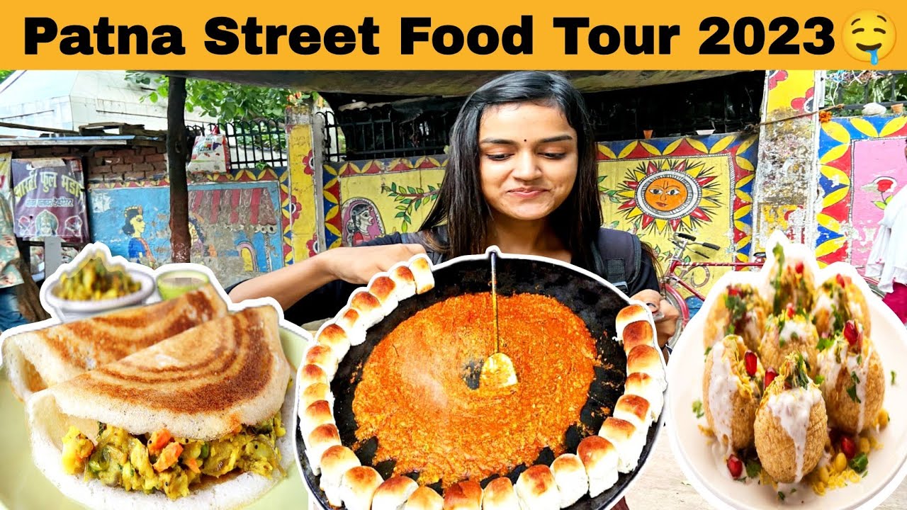Patna Street Food Tour | S k puri street food | Street Food Patna ...