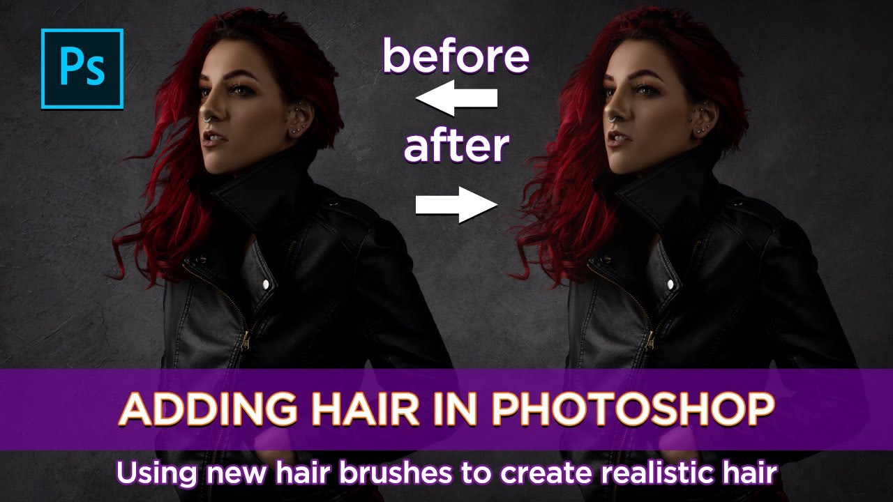 Adobe Photoshop Retouching Series: How to Edit Hair and Extract It ...
