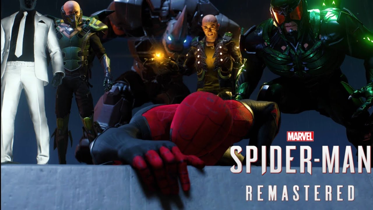 Marvel's Spider-Man Remastered - O Sexteto Sinistro | PS5 4K 60FPS ...
