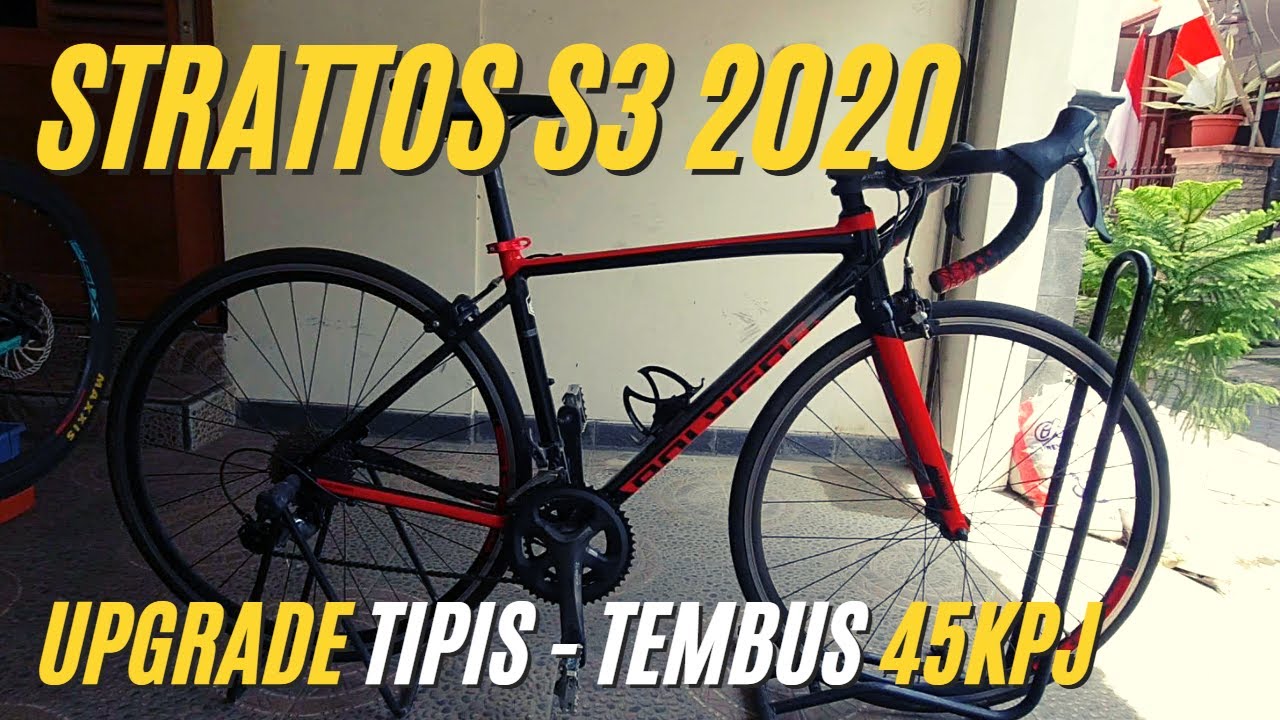 ROADBIKE POLYGON STRATTOS S3 2020 UPGRADE TIPIS MAKIN NGEBUT DAN KUAT ...
