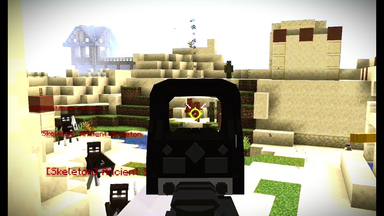 Minecraft, "Pre Modern Block Warfare Remastered." - YouTube