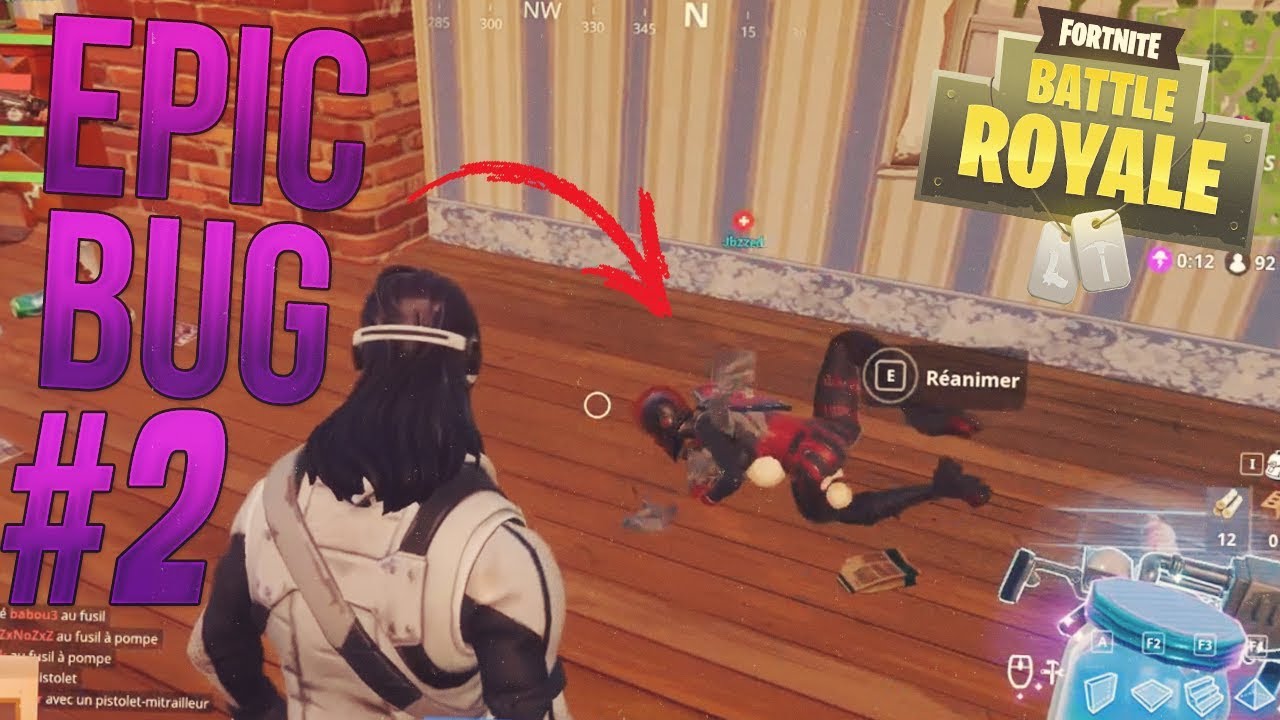 EPIC BUG SUR FORTNITE MEILLEURS MOMENTS #2 - Fortnight - YouTube