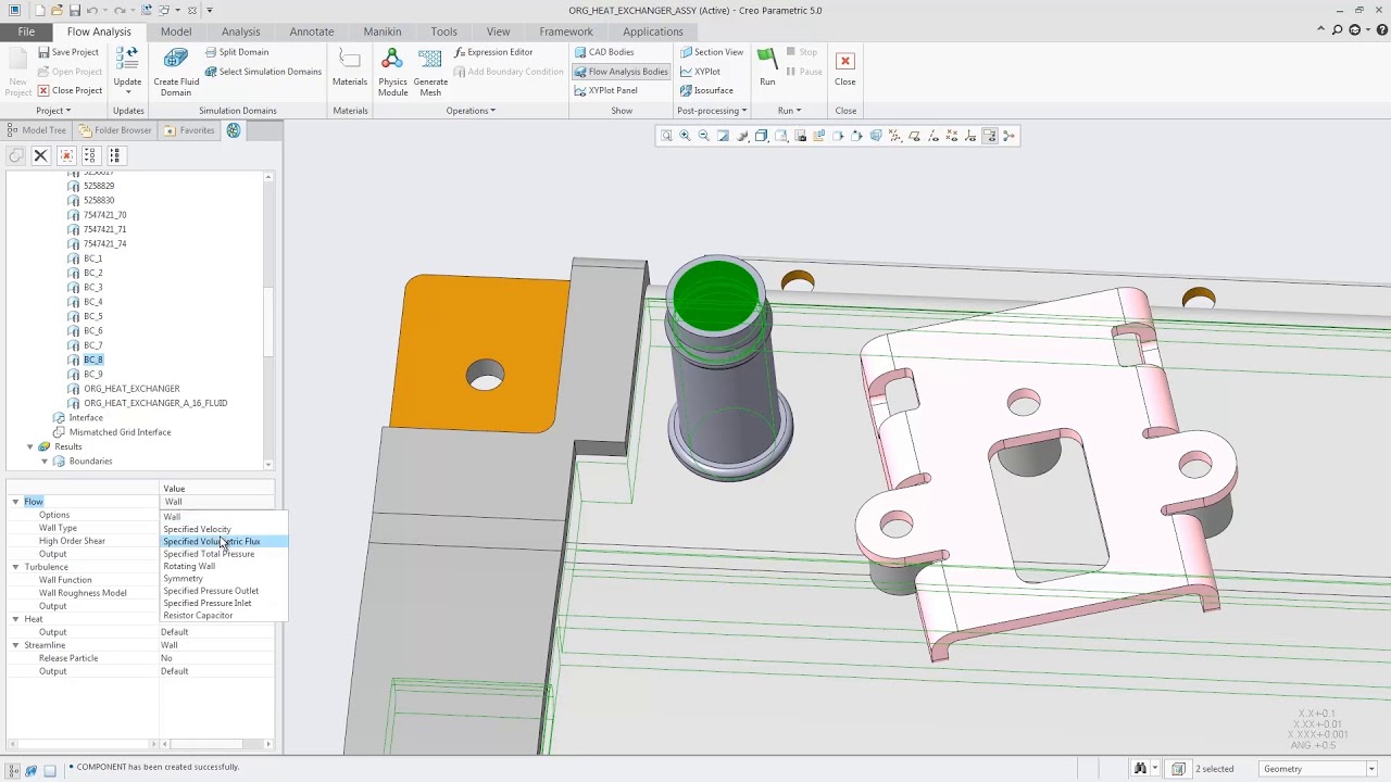 Creo Flow Analysis CFD - YouTube