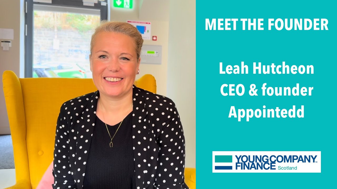 Meet the founder: Leah Hutcheon, CEO & founder, Appointedd - YouTube