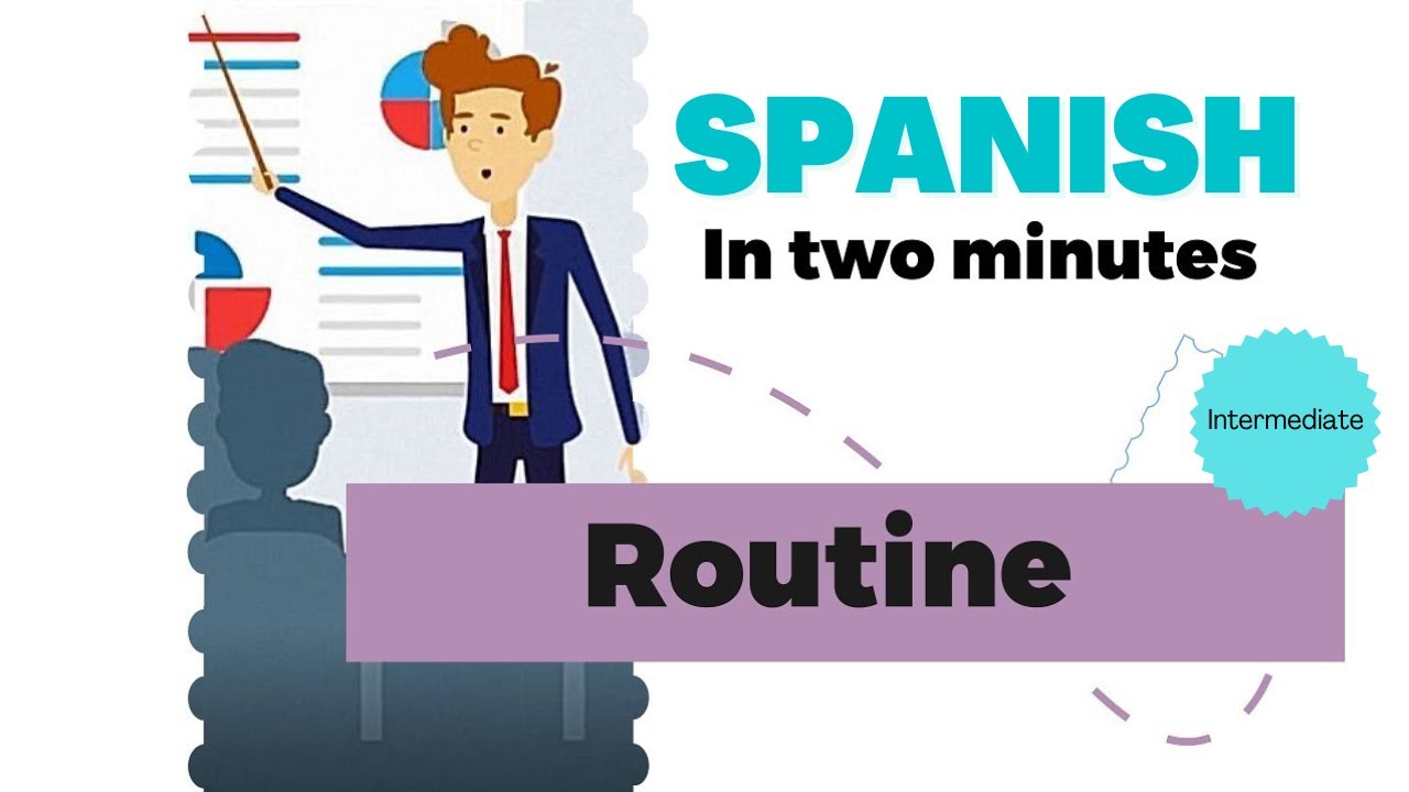 Verbos reflexivos/ SPANISH with stories for beginners: ROUTINE🎧 ...