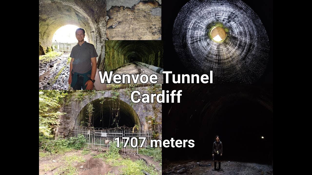 #18 Exploring 1707m long Wenvoe Tunnel in Cardiff - YouTube