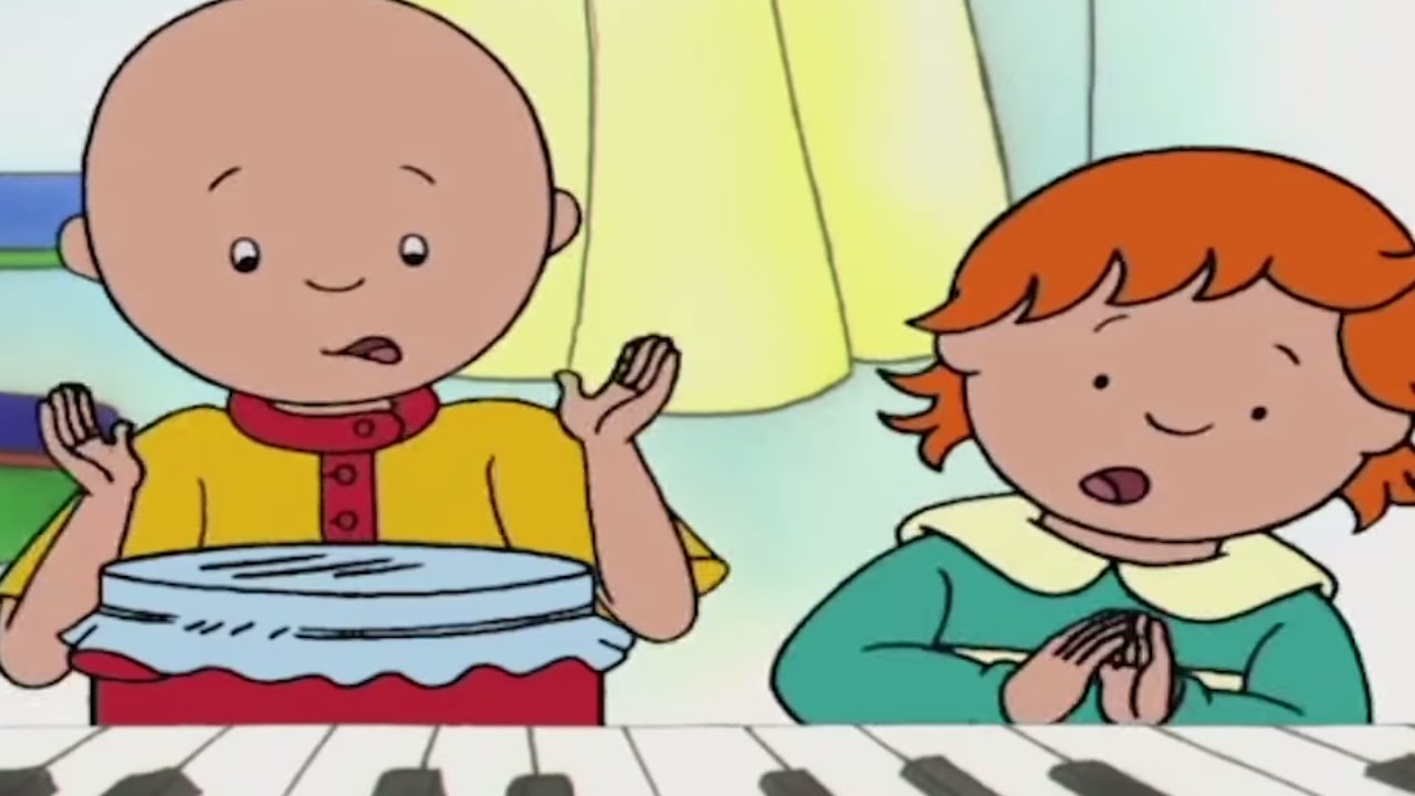 CAILLOU PORTUGUÊS - Caillou entra no ritmo (HD) - YouTube