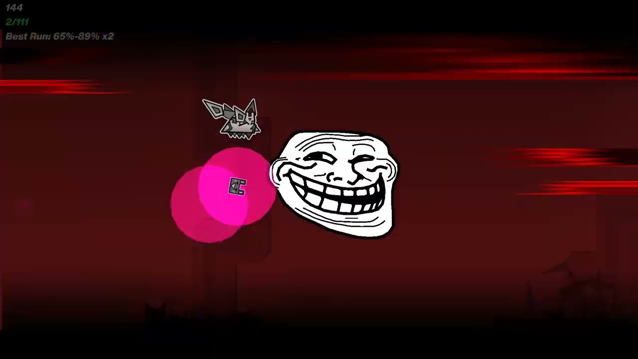 Geometry dash | troll machine 65-100 - YouTube