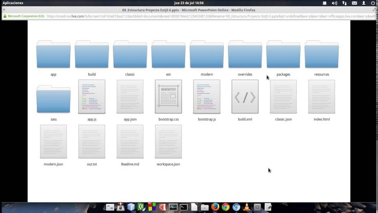 08 Estructura de Proyecto ExtJS 6 Generado Por Sencha CMD - YouTube