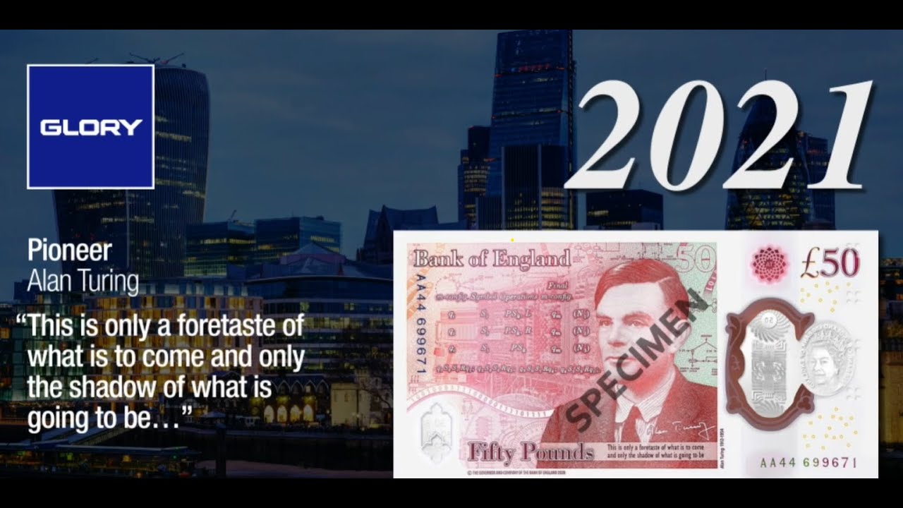 The Evolution of the £50 note – Alan Turing - YouTube