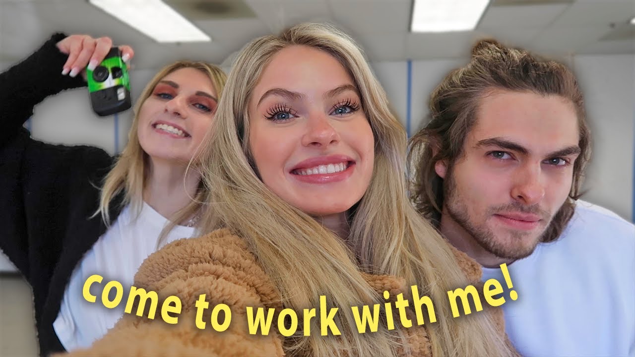 come to work with me! *vlog* - YouTube
