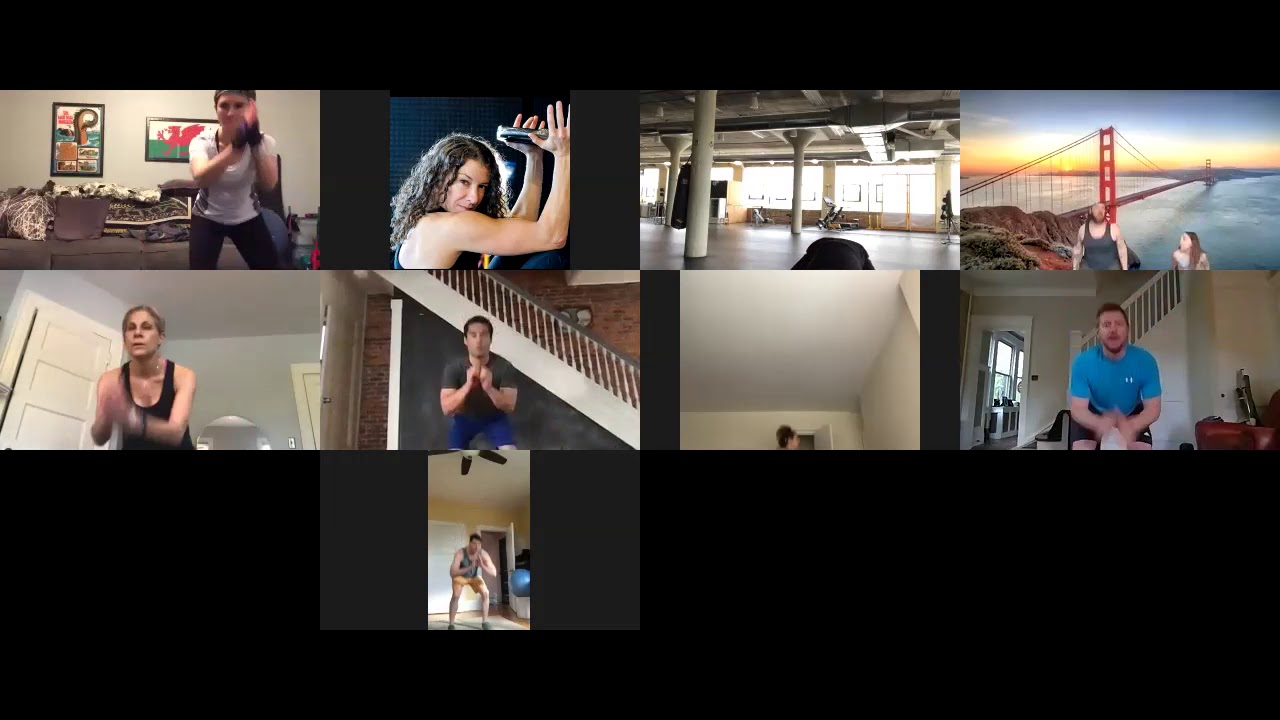 CAF Home Bound Zoom Workout Tuesday @ 5:30 pm - YouTube