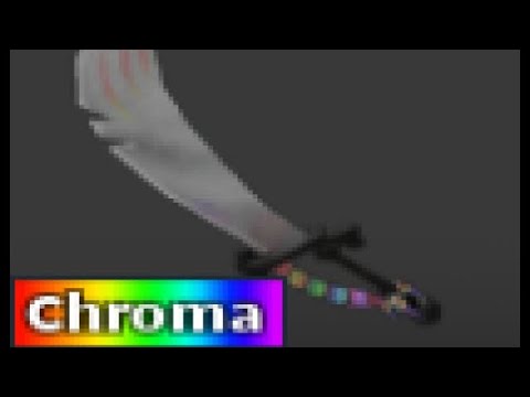 Chroma bone blade give away mm2 - YouTube