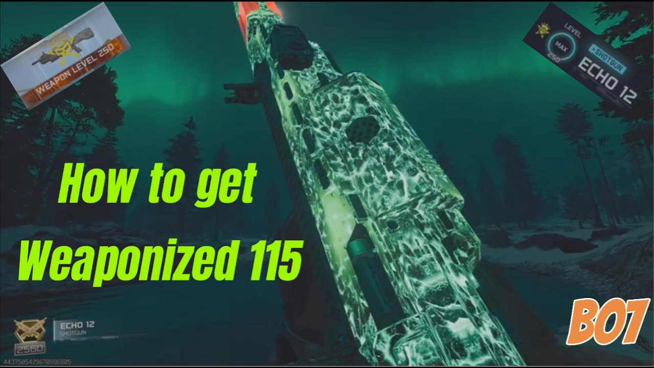 How to get the Weaponized 115 Camo in BO7 - YouTube