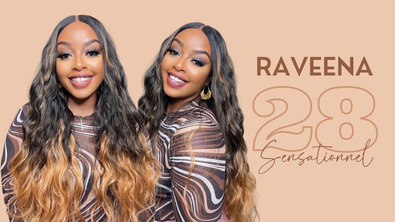 SHE IS LONG! @SensationnelHair Raveena 28" | KyReviews - YouTube