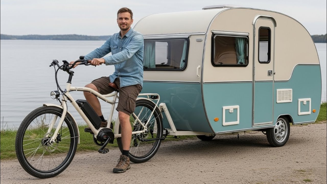 "Homeless? This 2027 Bike Camper May Be the Most Important Invention ...