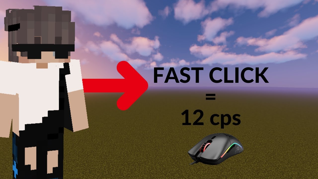 Fast click = 12 cps - YouTube