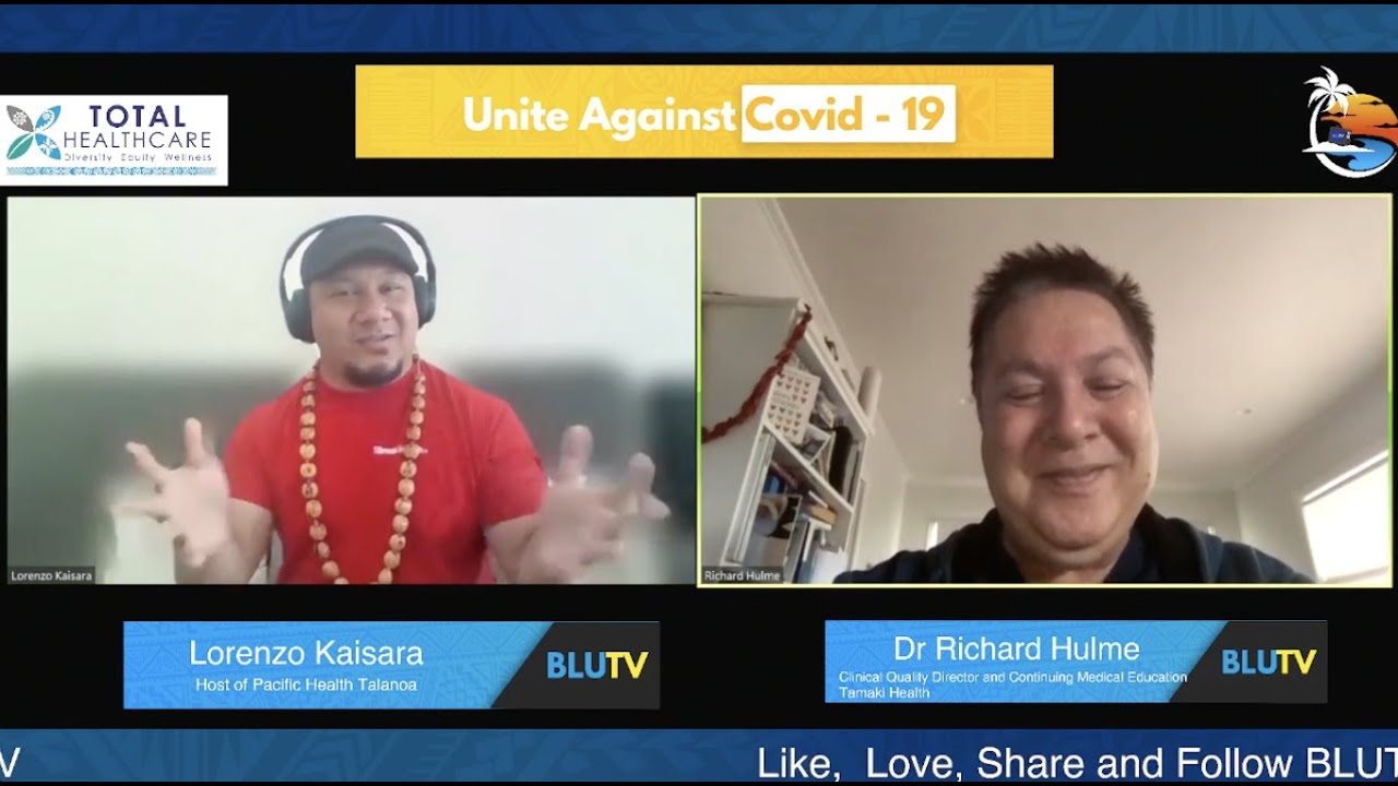 Pacific Health Talanoa with Lorenzo: Dr Richard Hulme - YouTube