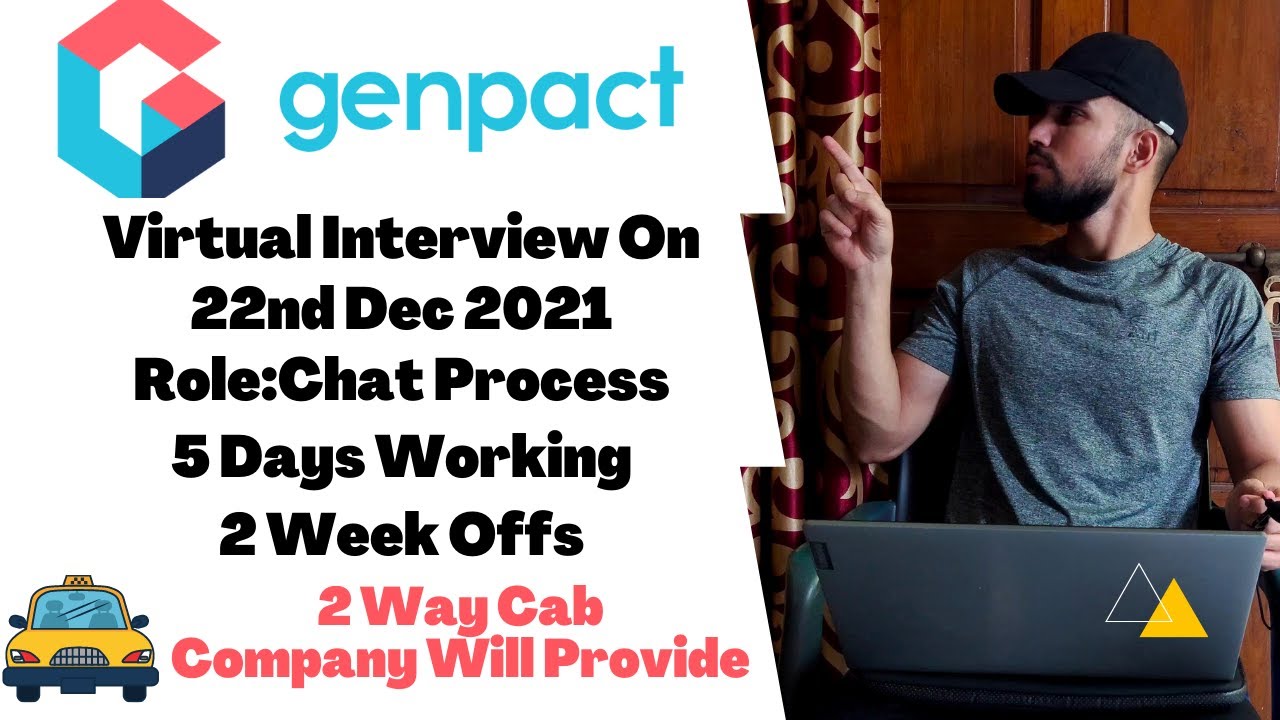 Genpact Virtual Interview For Chat Process | Genpact Off Campus ...