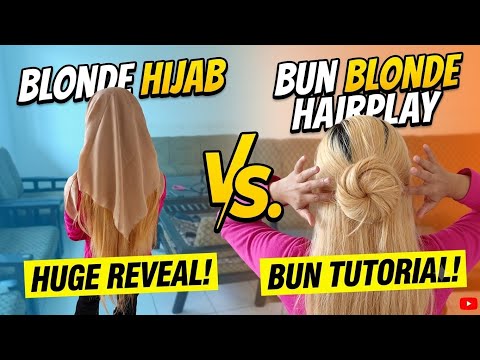 Hijab Blonde Hairplay
