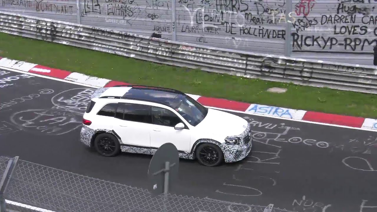 2020 Mercedes-AMG GLB 45 Testing on The Nordschleife - YouTube