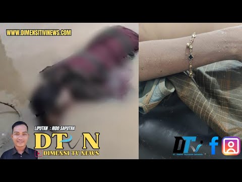 Warga Babeko Bungo Jambi Geger Penemuan Mayat Perempuan di Sungai Batang Tebo