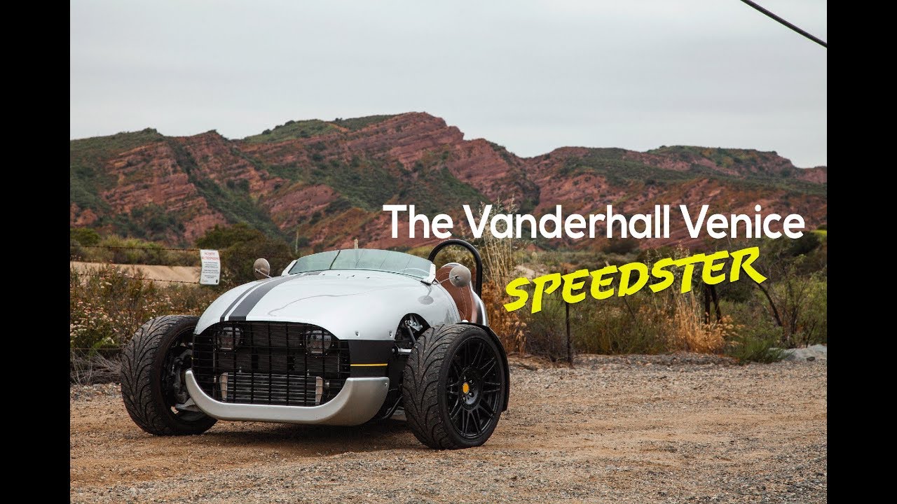 One seat, three wheels: The Vanderhall Venice Speedster - YouTube