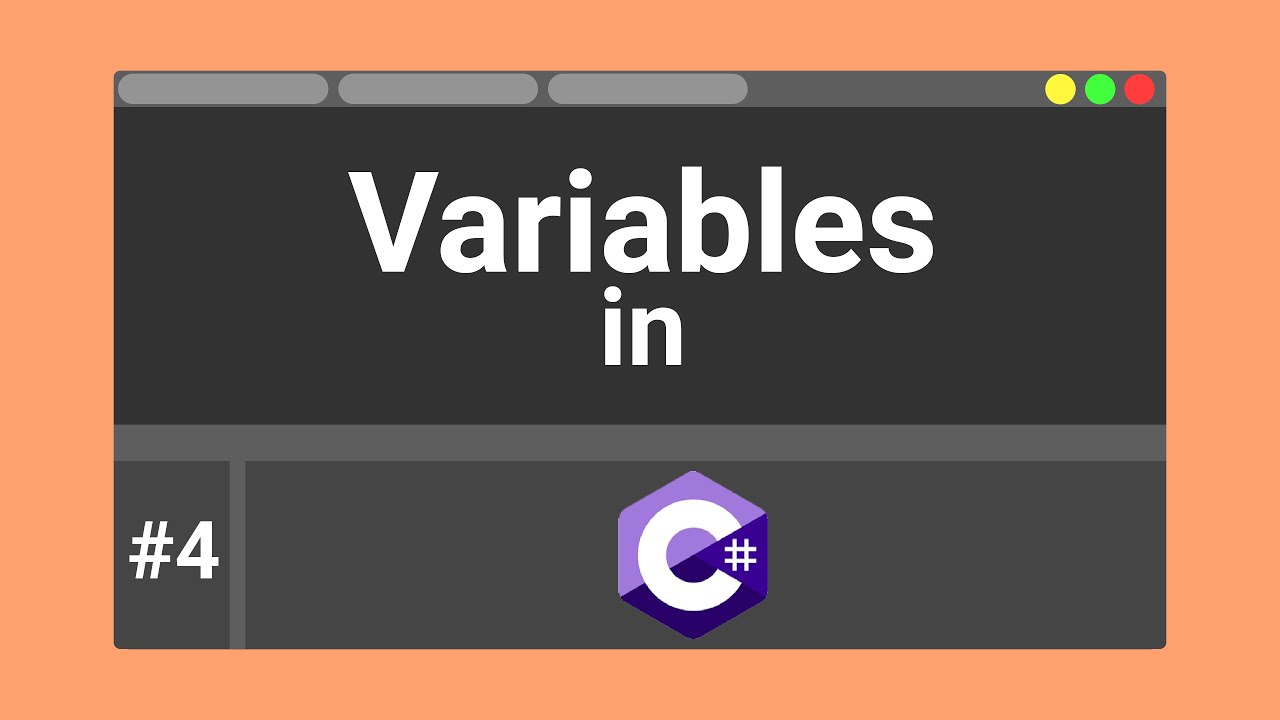 Variables Unity And C Tutorial Series 4 Youtube
