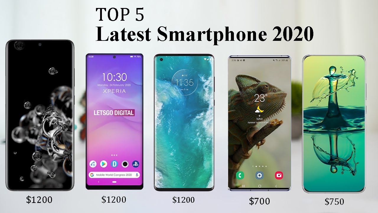 Top 5 Latest Smartphones May 2020 | (Not Chinese ) - YouTube