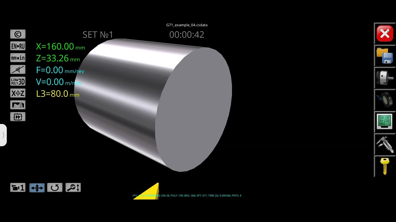 #cnc turning fanuc G71 code.#use cycle program.#basic#programming # ...