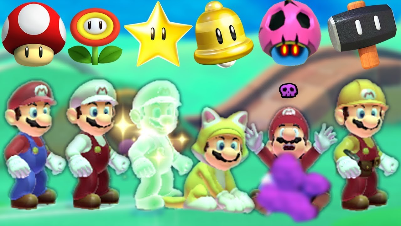 Super Mario Maker 2 - All Power-Ups - YouTube