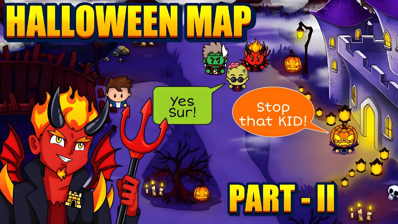 🎃 Halloween Map Story | Part-2 | Devil ELITES 🎃 #dynamonsworld # ...