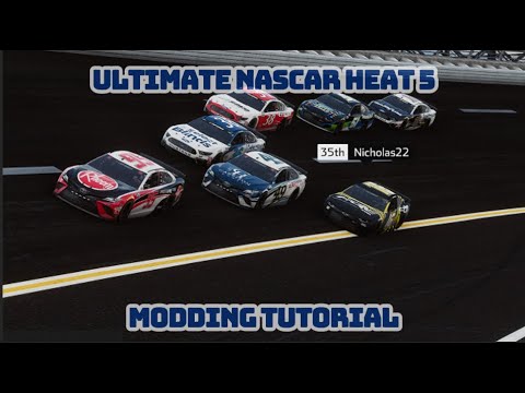 The Ultimate Nascar Heat 5 Modding Tutorial (How to mod meshes and more ...