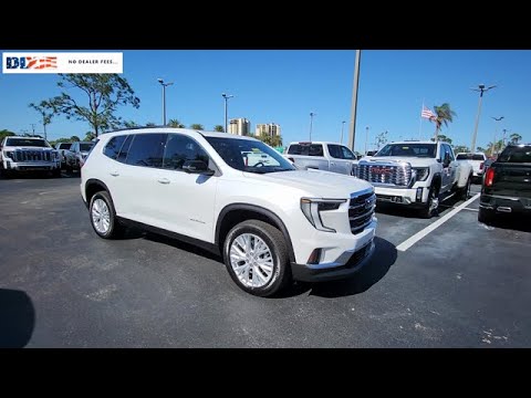 2025 GMC Acadia Cape Coral, Estero, Bonita Springs, Naples, Fort Myers ...