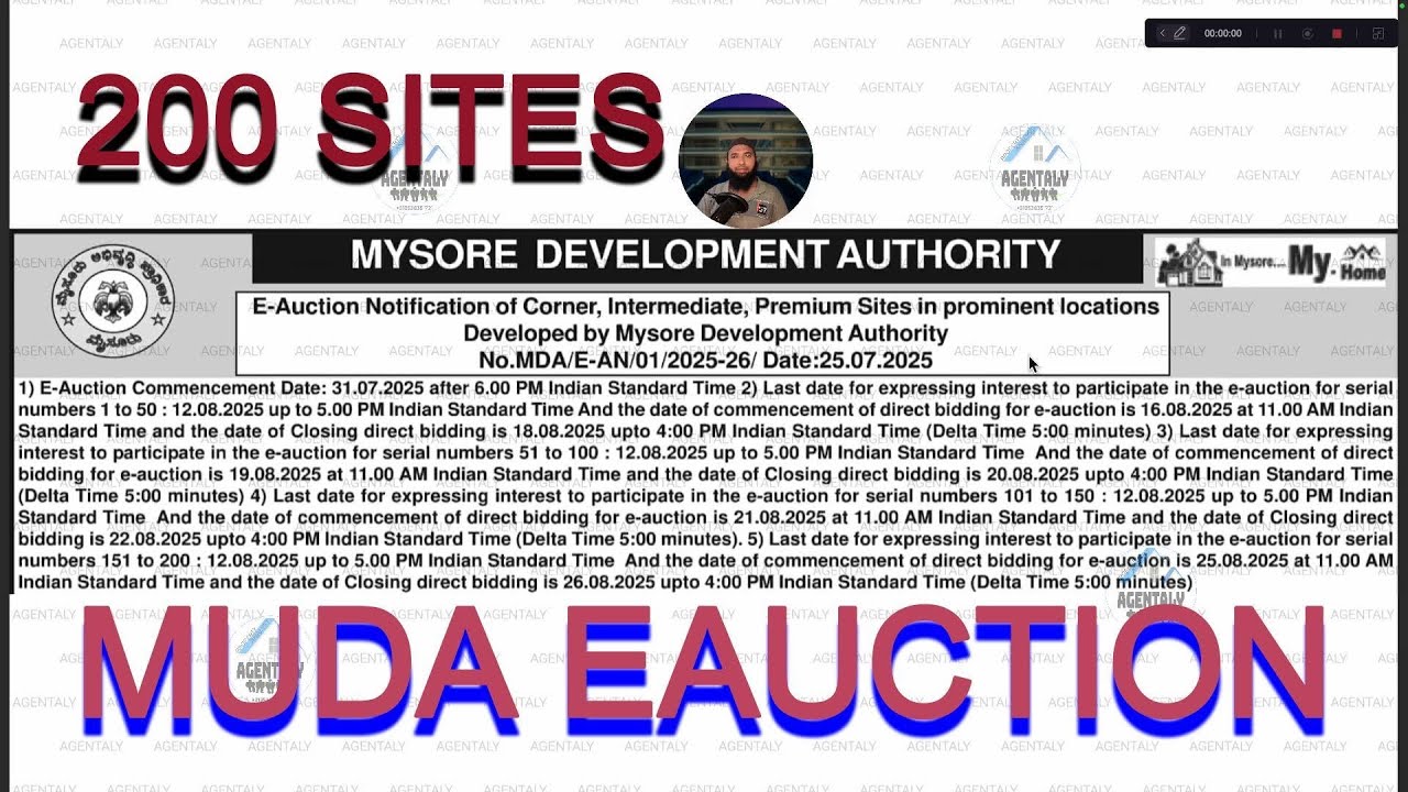 MUDA Mysore 2025 🏡 | 200+ Sites E-Auction Guide 📋 | Corner, Premium ...