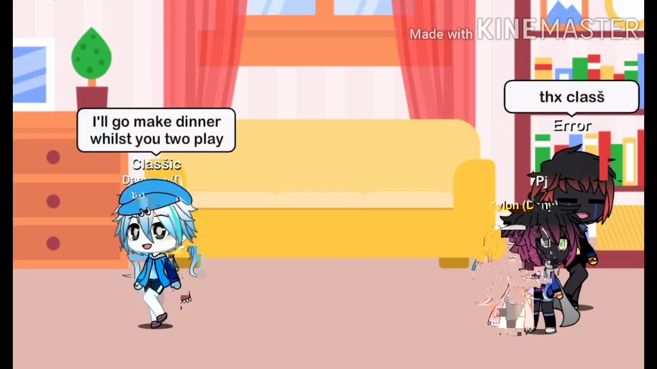 Ink and Error meet their future child || Part two || Gacha Life - YouTube