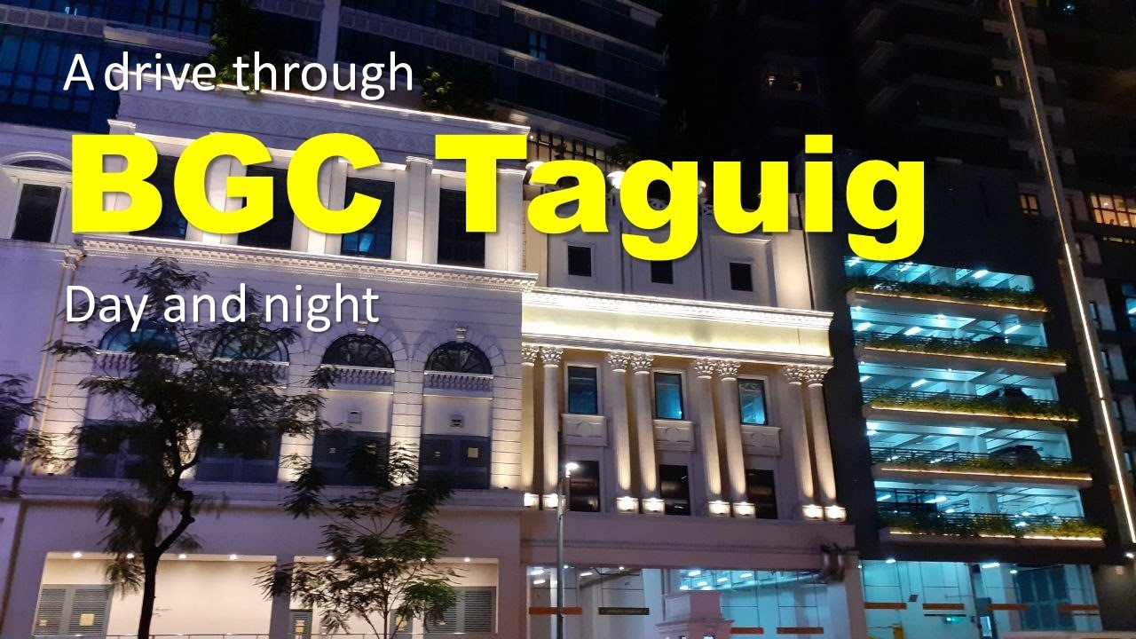 A drive through BGC Philippines - YouTube