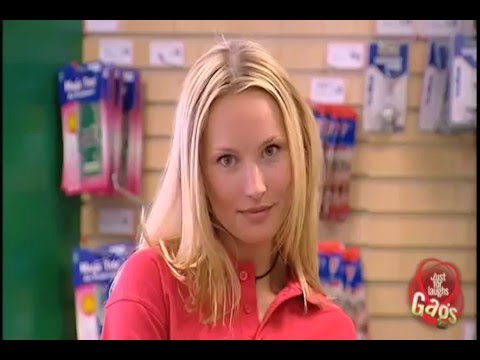 Sexy Seducing Cashier - YouTube