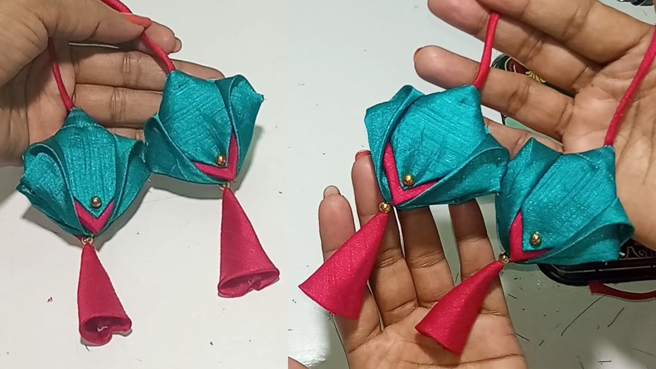 Very Beautiful and Unique Latkan Making at Home / Latkan Design Making ...