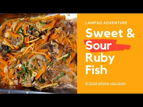 Ruby Red Fish Sweet and Sour #rubyfish #easyrecipe - YouTube