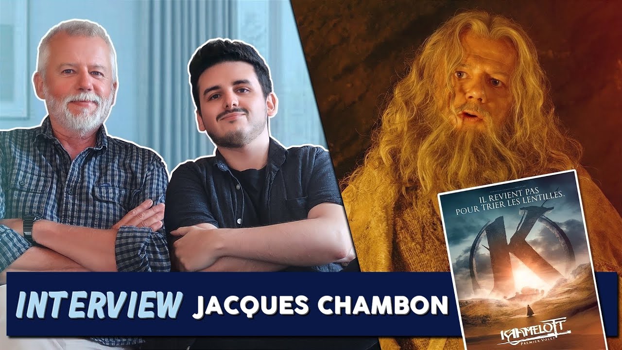 INTERVIEW - JACQUES CHAMBON (Merlin dans "Kaamelott") - YouTube