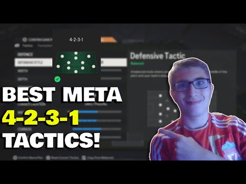 THE BEST META 4-2-3-1 CUSTOM TACTICS AND PLAYER INSTRUCTIONS I FC 24 ...
