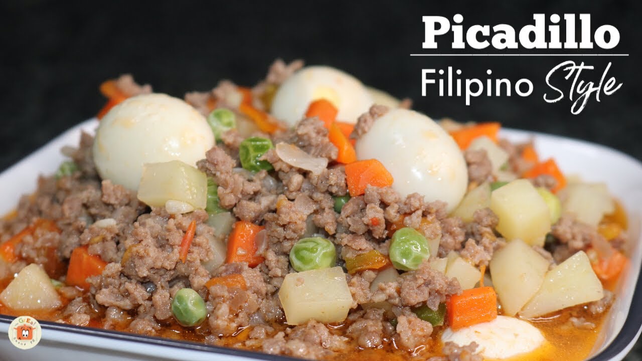 PORK PICADILLO Recipe | Filipino Style - YouTube