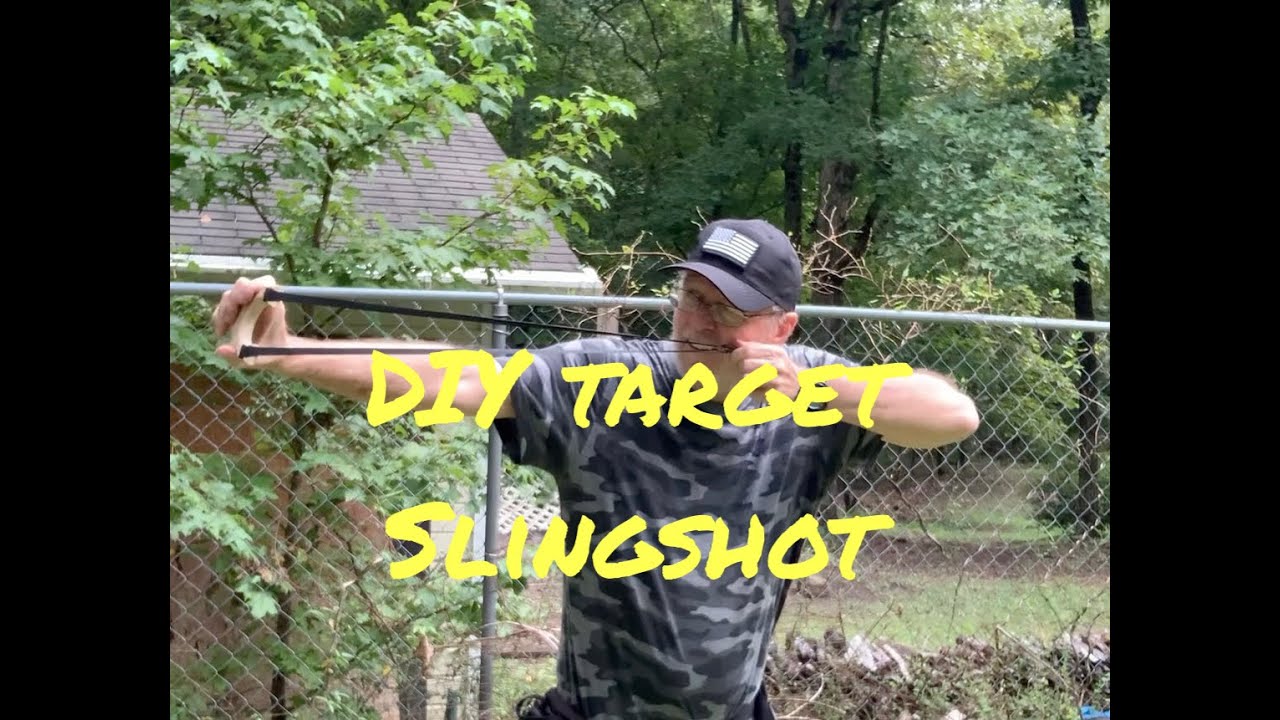 DIY Target Slingshot - YouTube